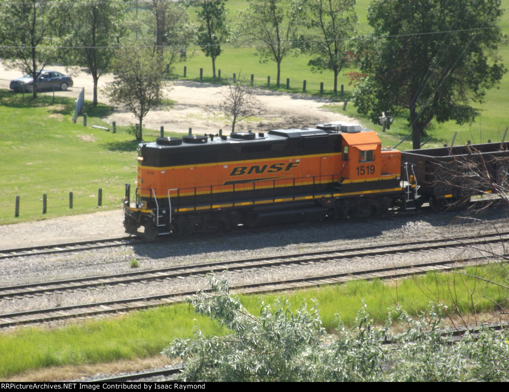 BNSF 1519 at the Westview yard
